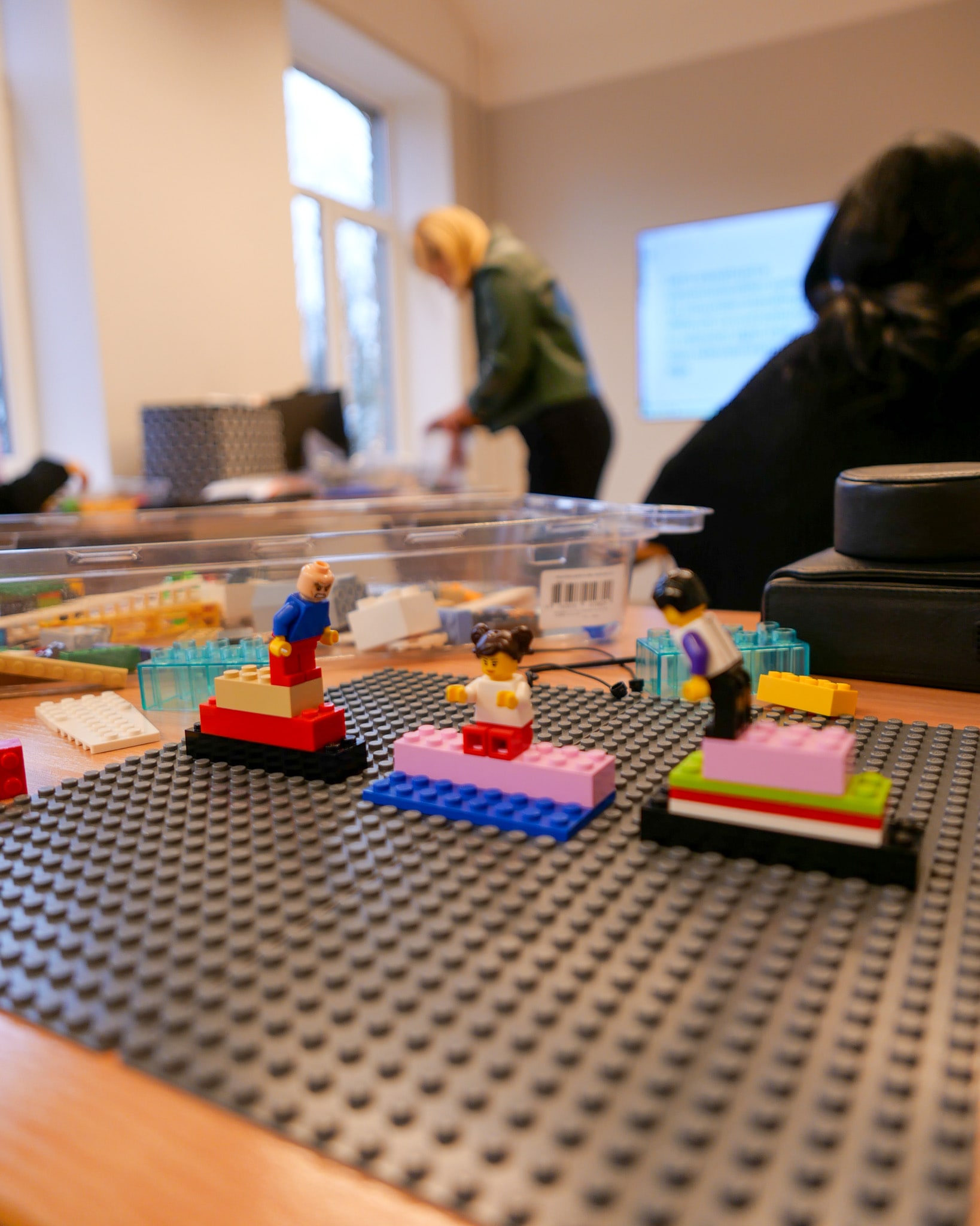 Students learn communication skills at the Psychological LEGO workshop ...